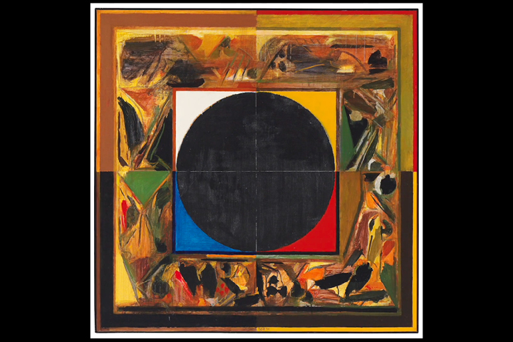 S.H. Raza - Untitled (Bindu) 1980