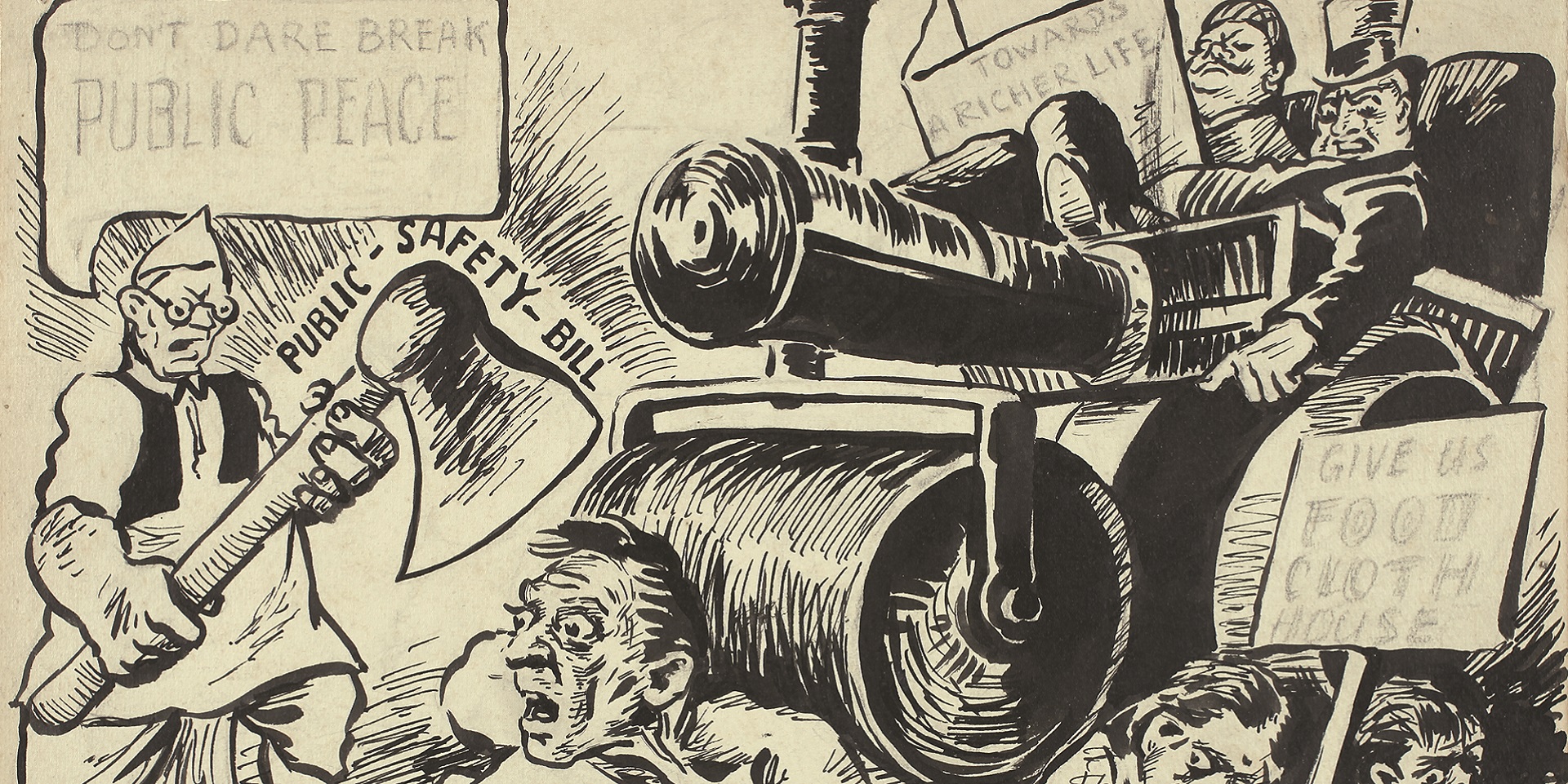 To Hell with the State: Caricature in early (Post)colony