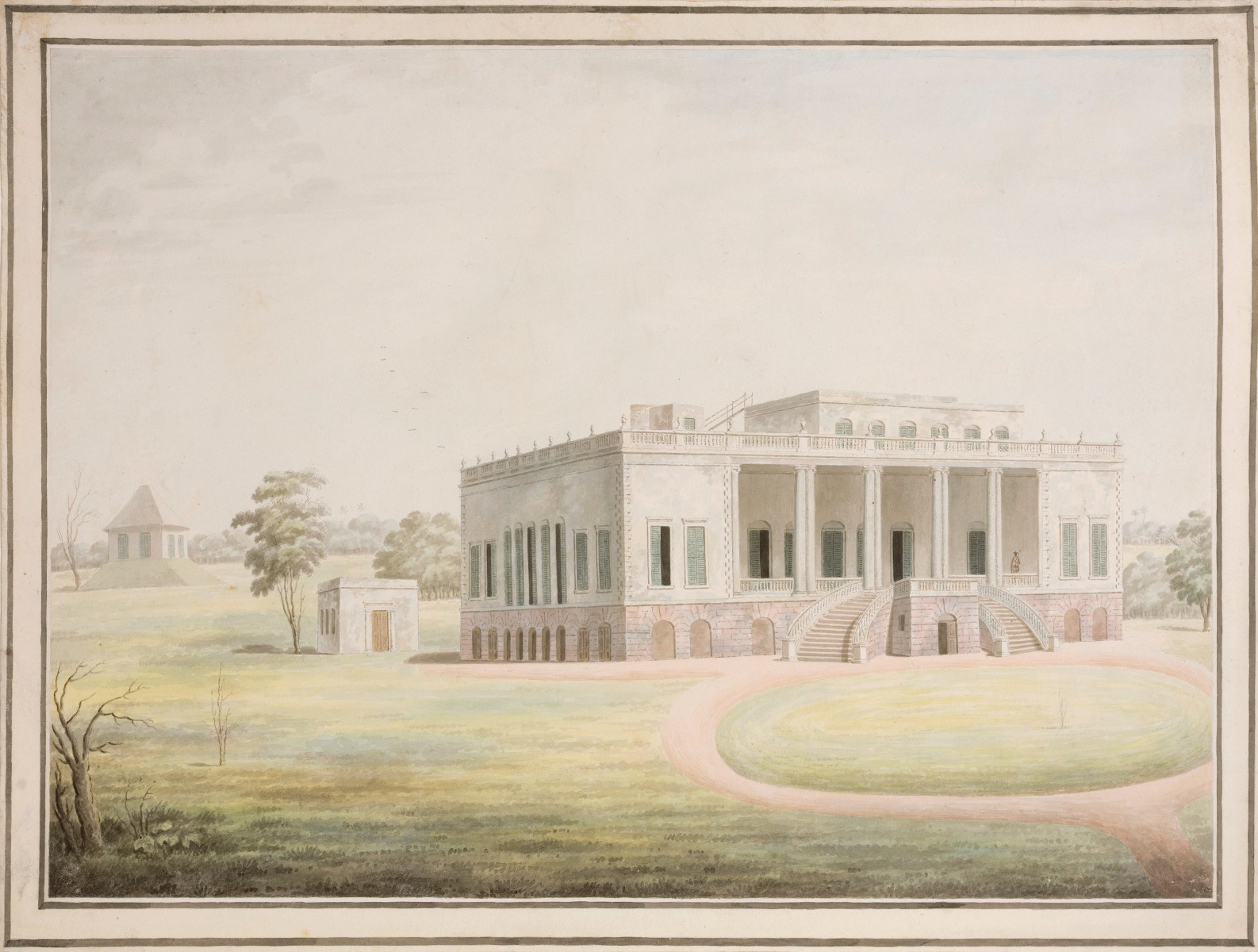 The Front View of Thomas Pattle Esquire’s House