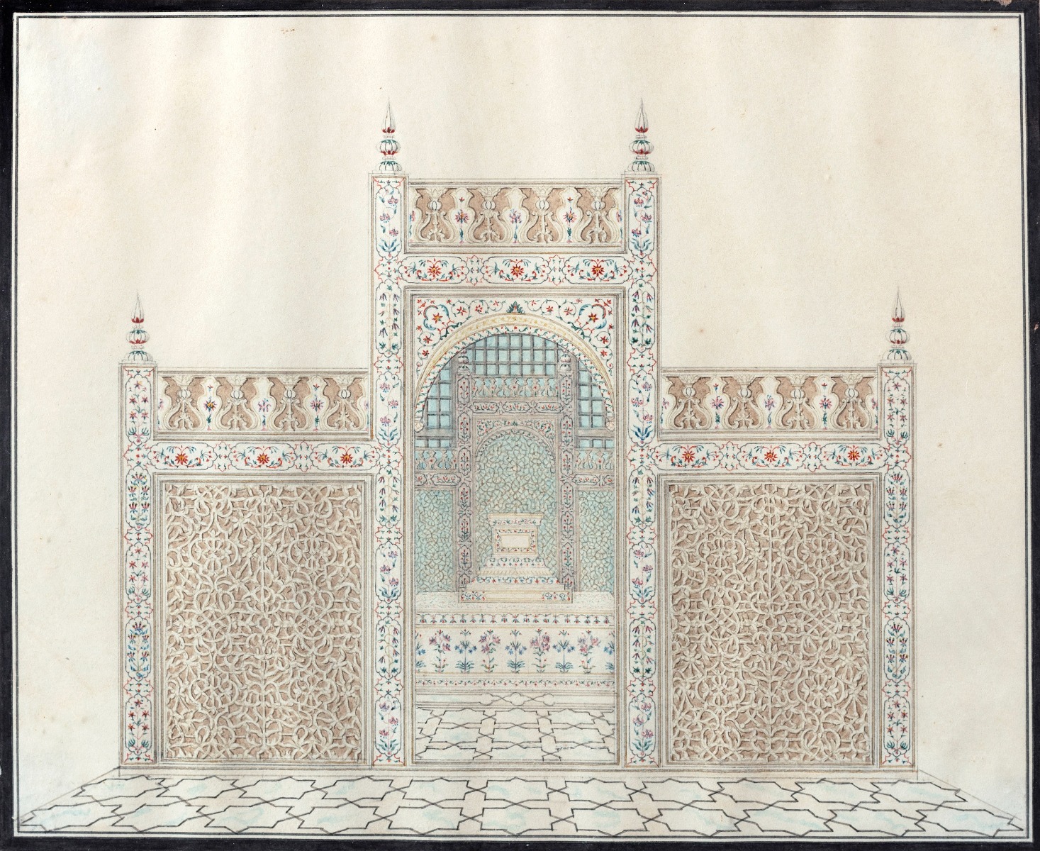 The Tomb Screen, Taj Mahal