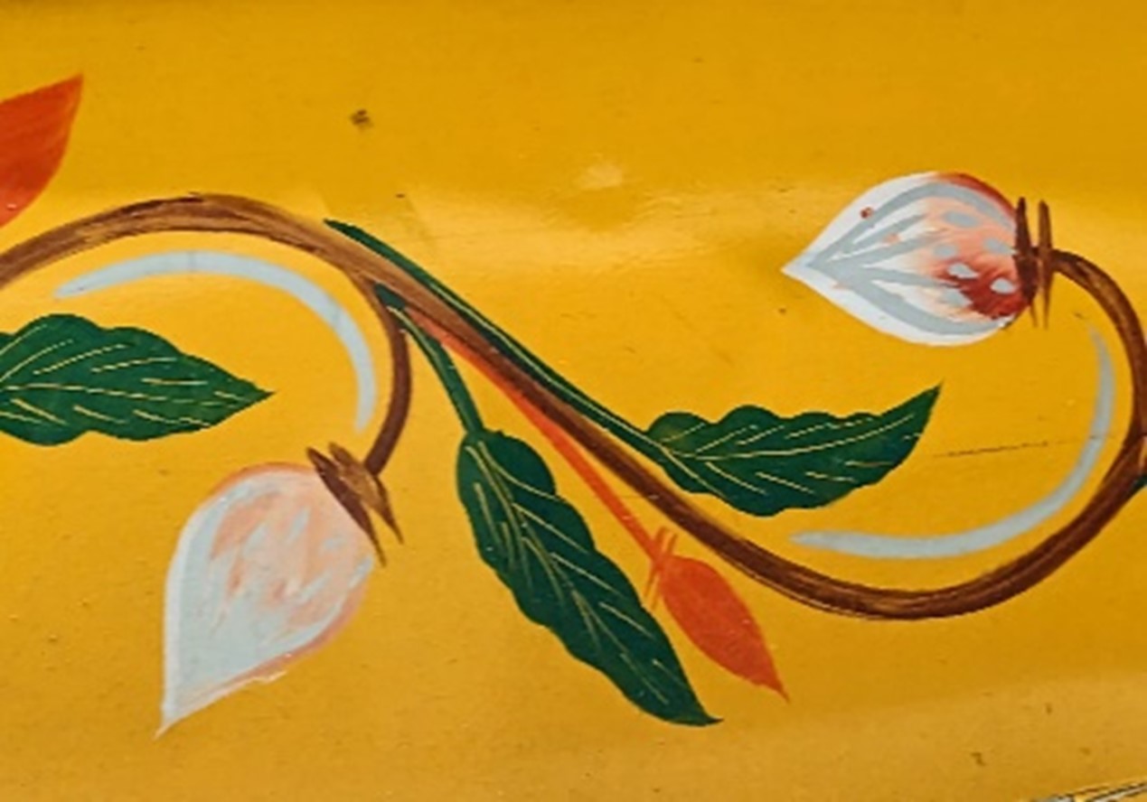 Yellow, Blue and Art on the Move