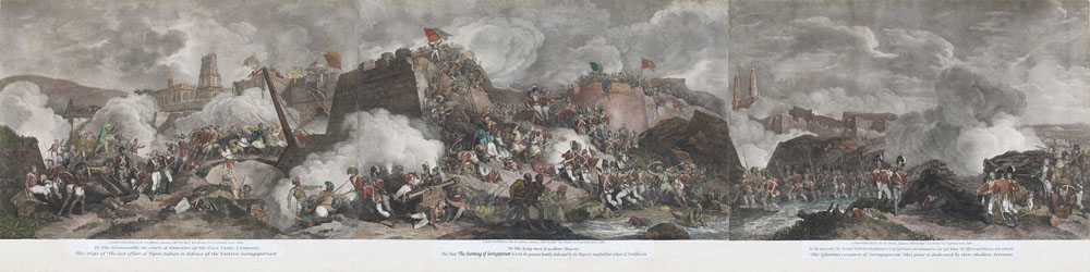 The Last Effort of Tippoo Sultaun in Defence of the Fortress of ...